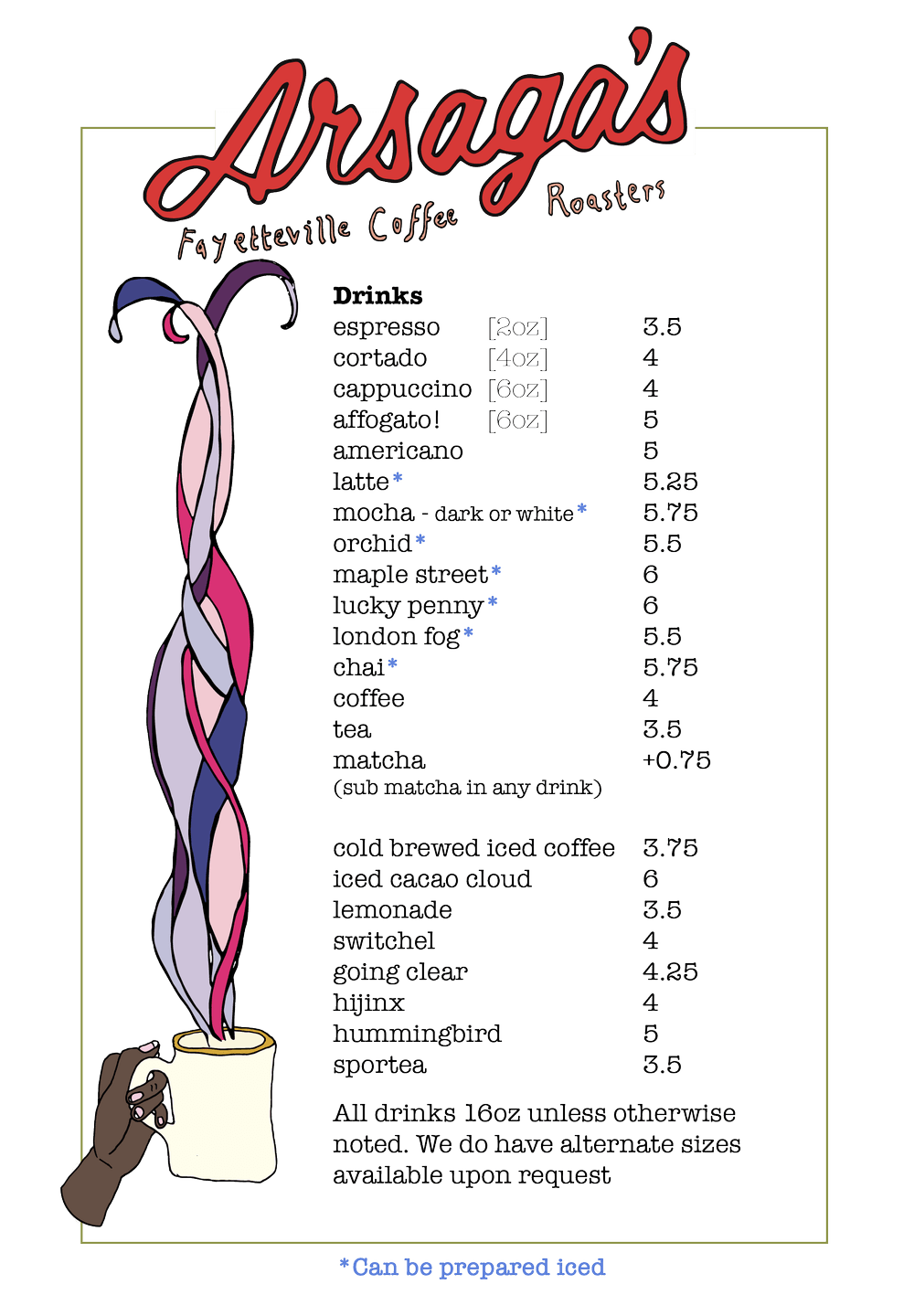 Fayetteville Public Library — Arsaga's Coffee Roasters