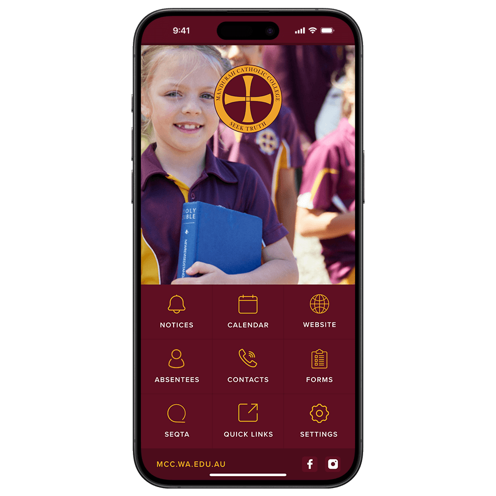 MCC App — Mandurah Catholic College