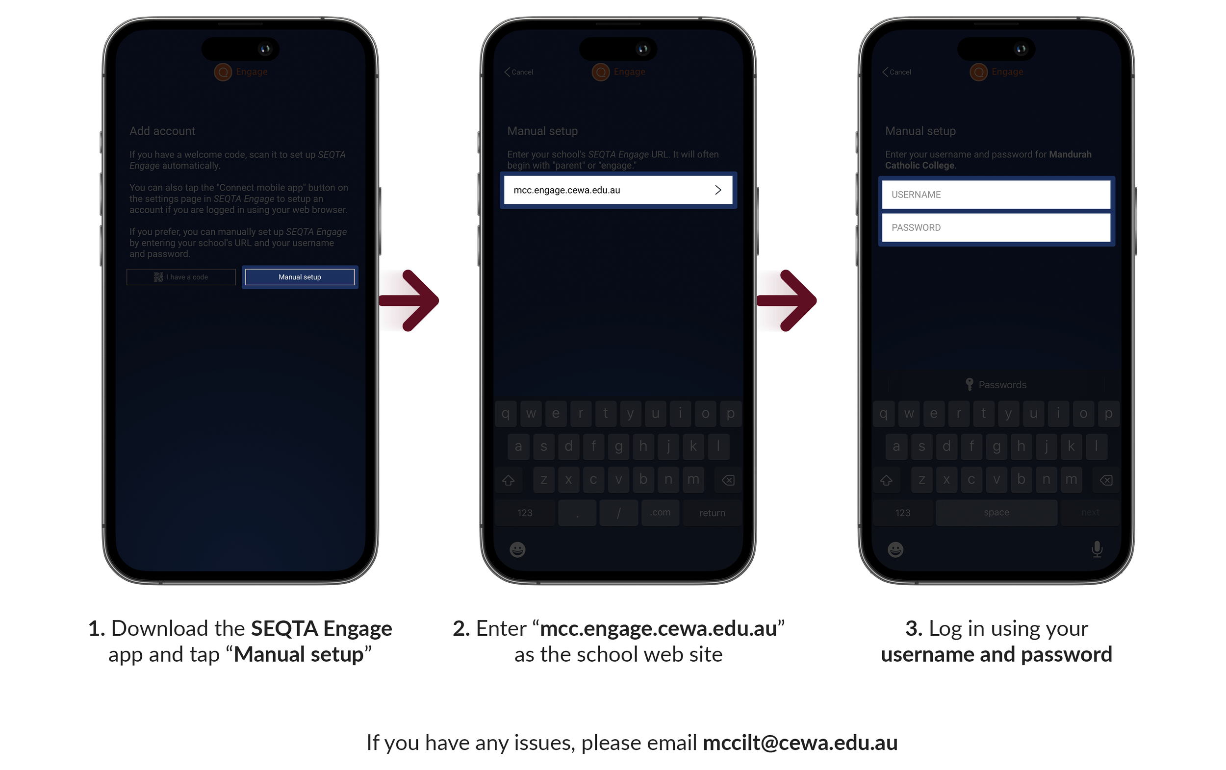 SEQTA Engage (Parents) — Mandurah Catholic College