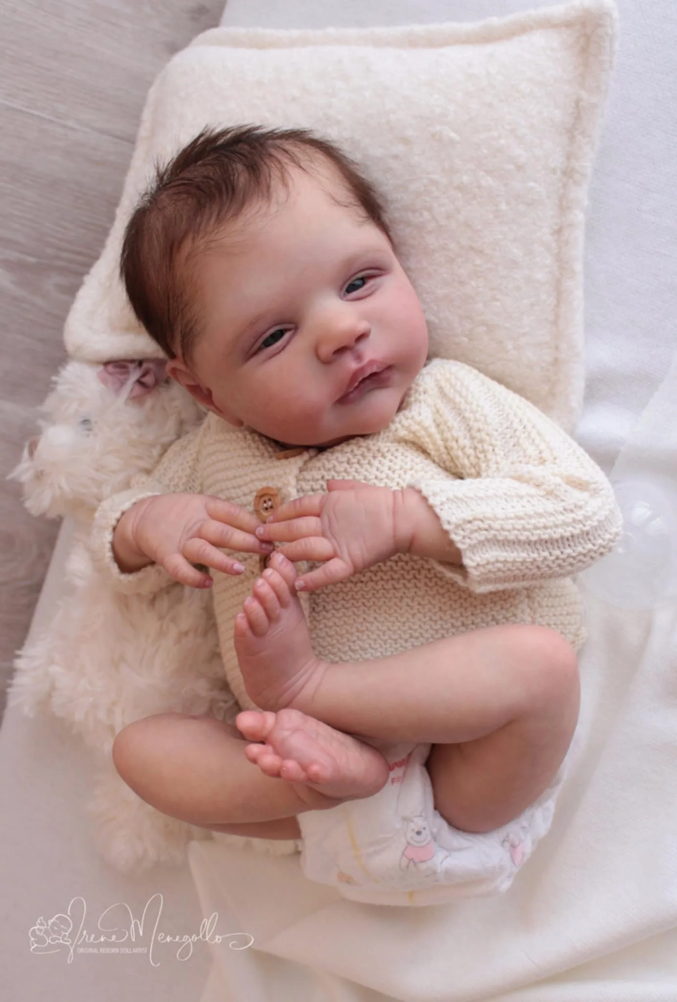 Alessandro Awake by Cassie Love - Blank Vinyl reborn doll kit - Pre ...