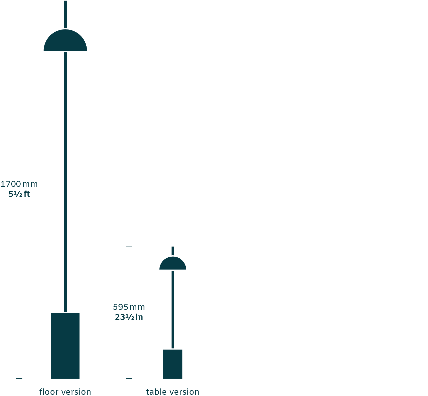 Standing Straight Lamp — Casegoods