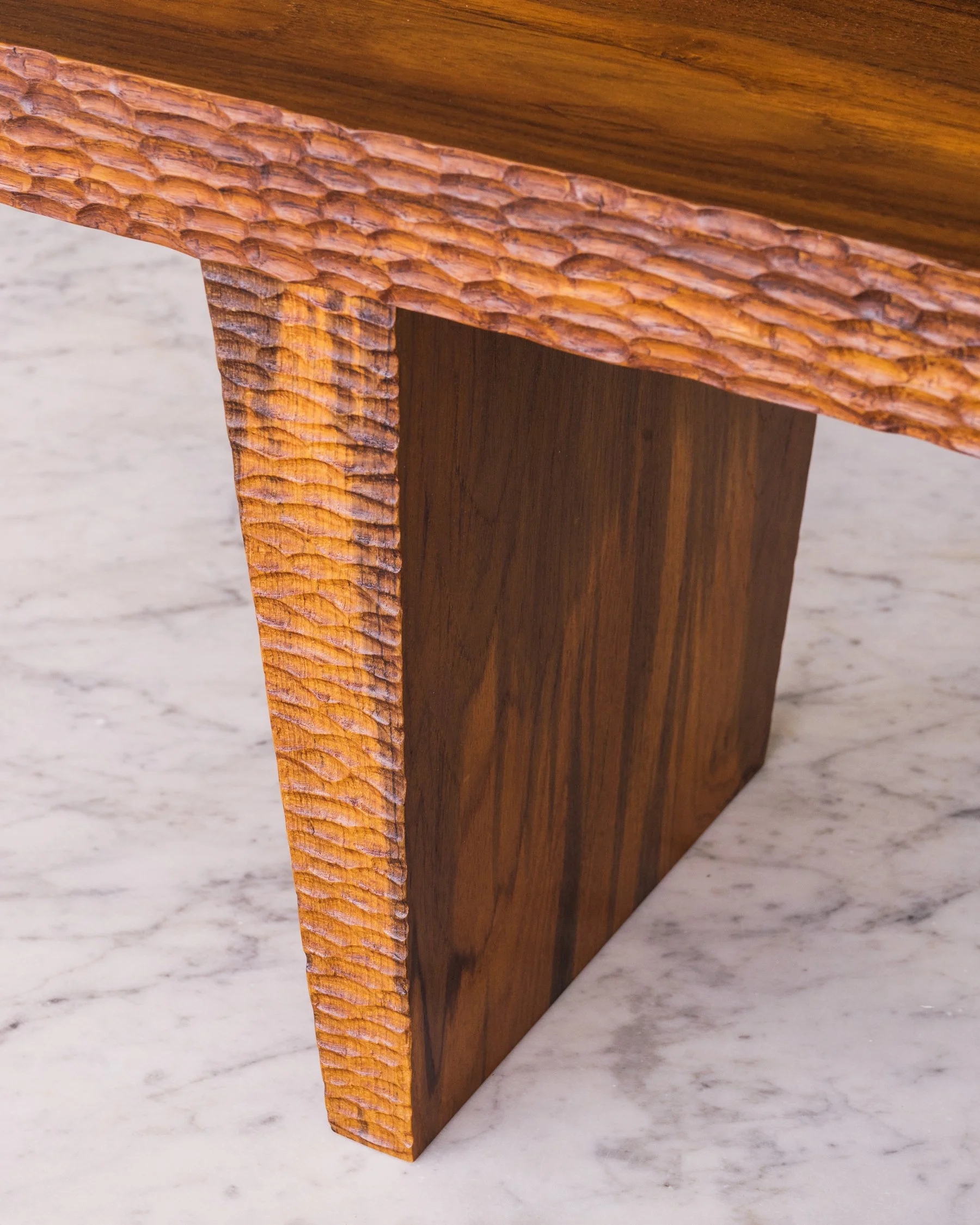Gouge Edge Table — Casegoods