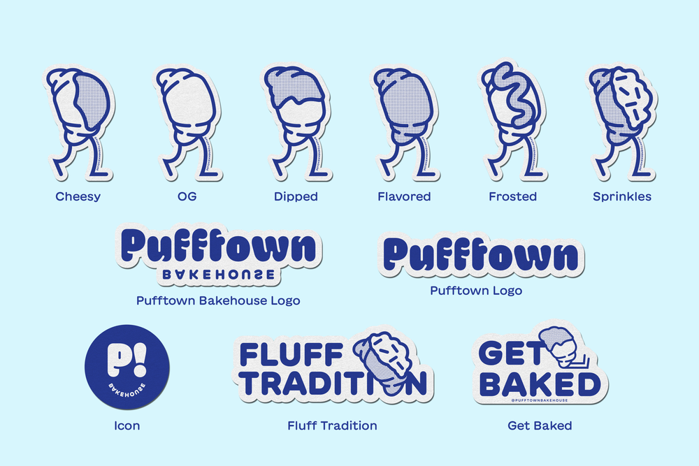 Pufftown - Croissants with character. — EightySeven