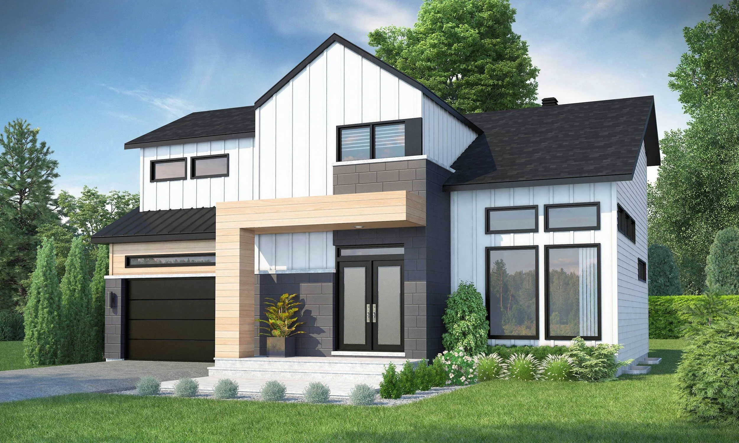 Maison modèle à vendre — Construction Maurice Bilodeau