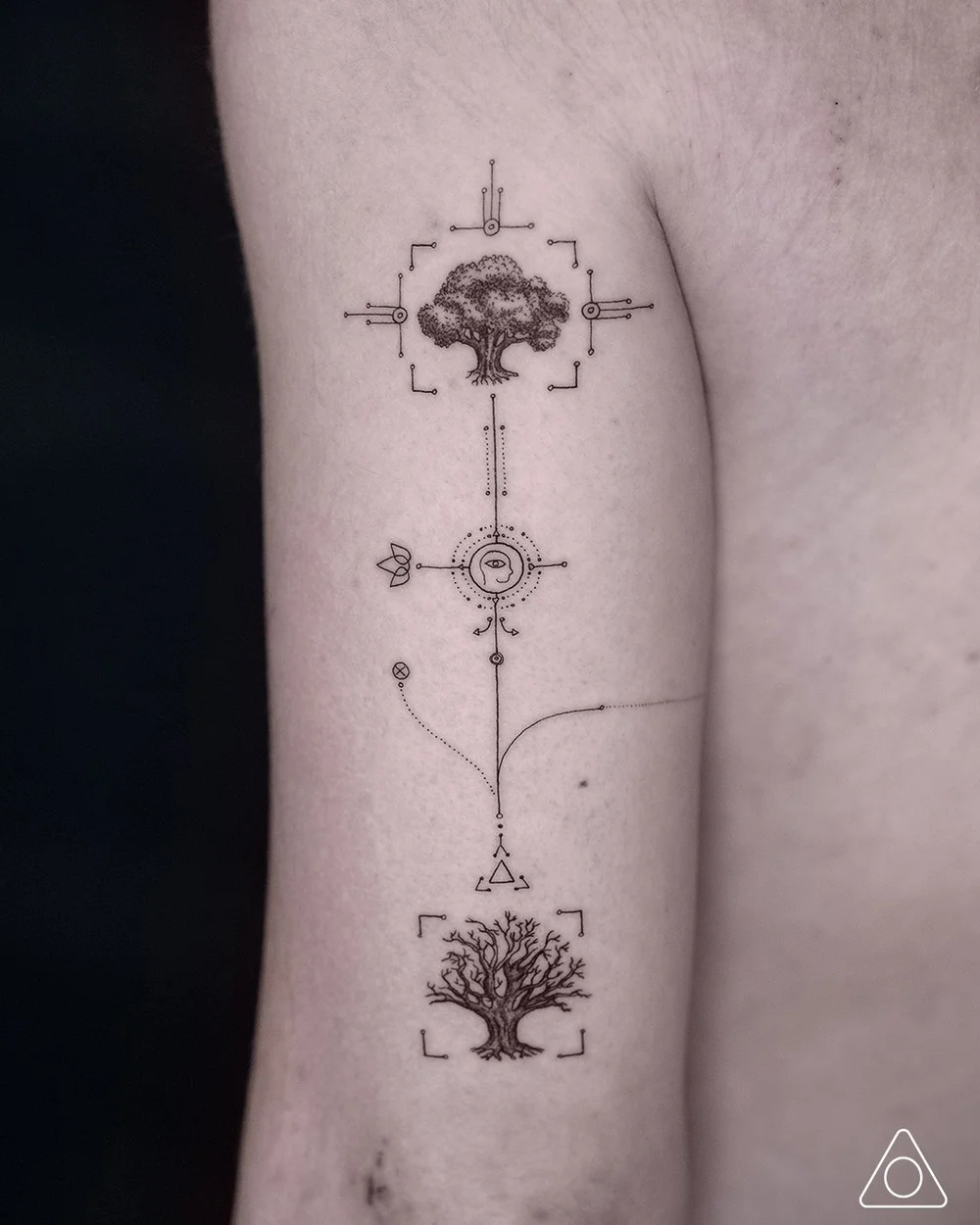 INTERCONNECTED PATHS — 1MM Tattoo Studio