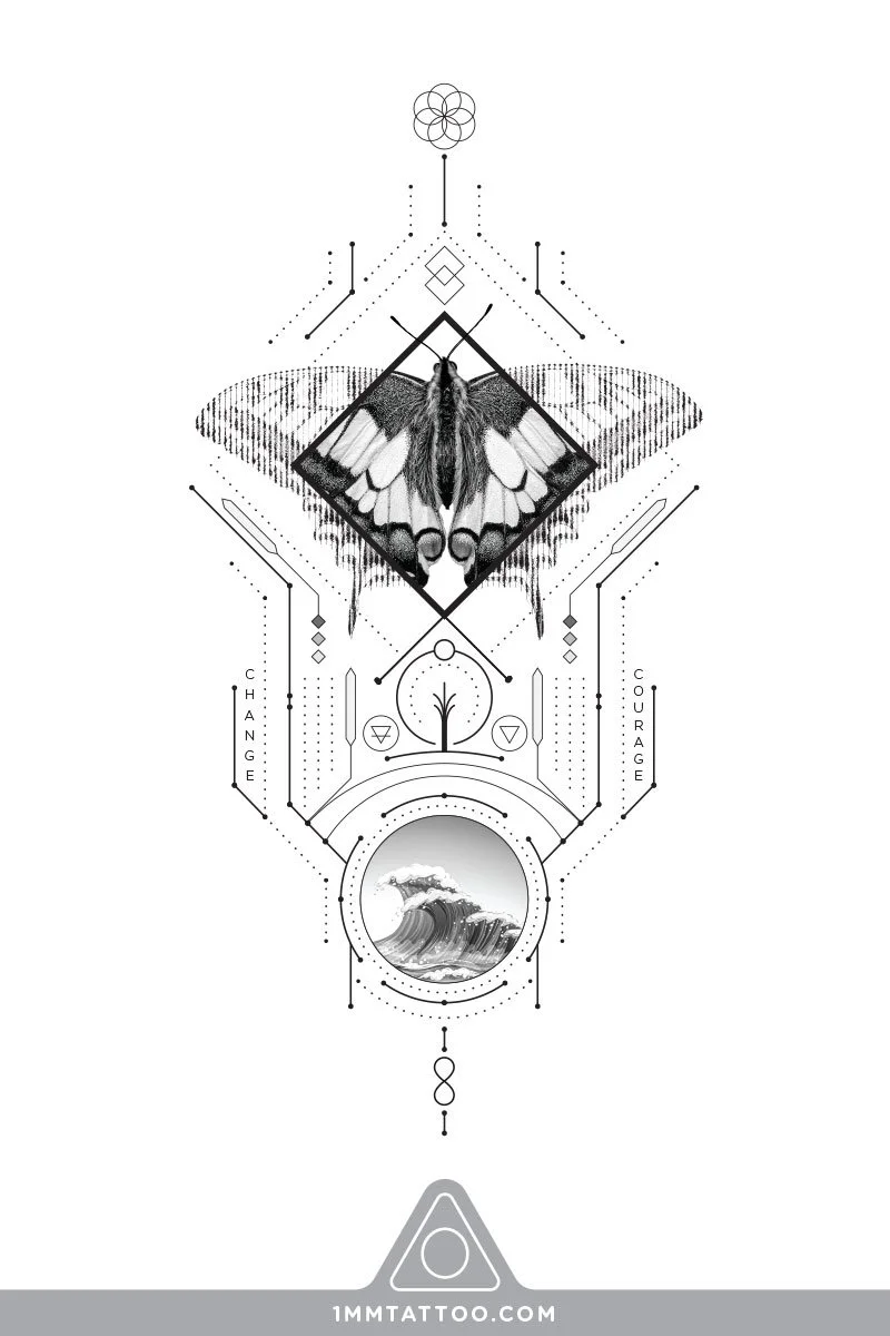 HALFTONE — 1MM Tattoo Studio