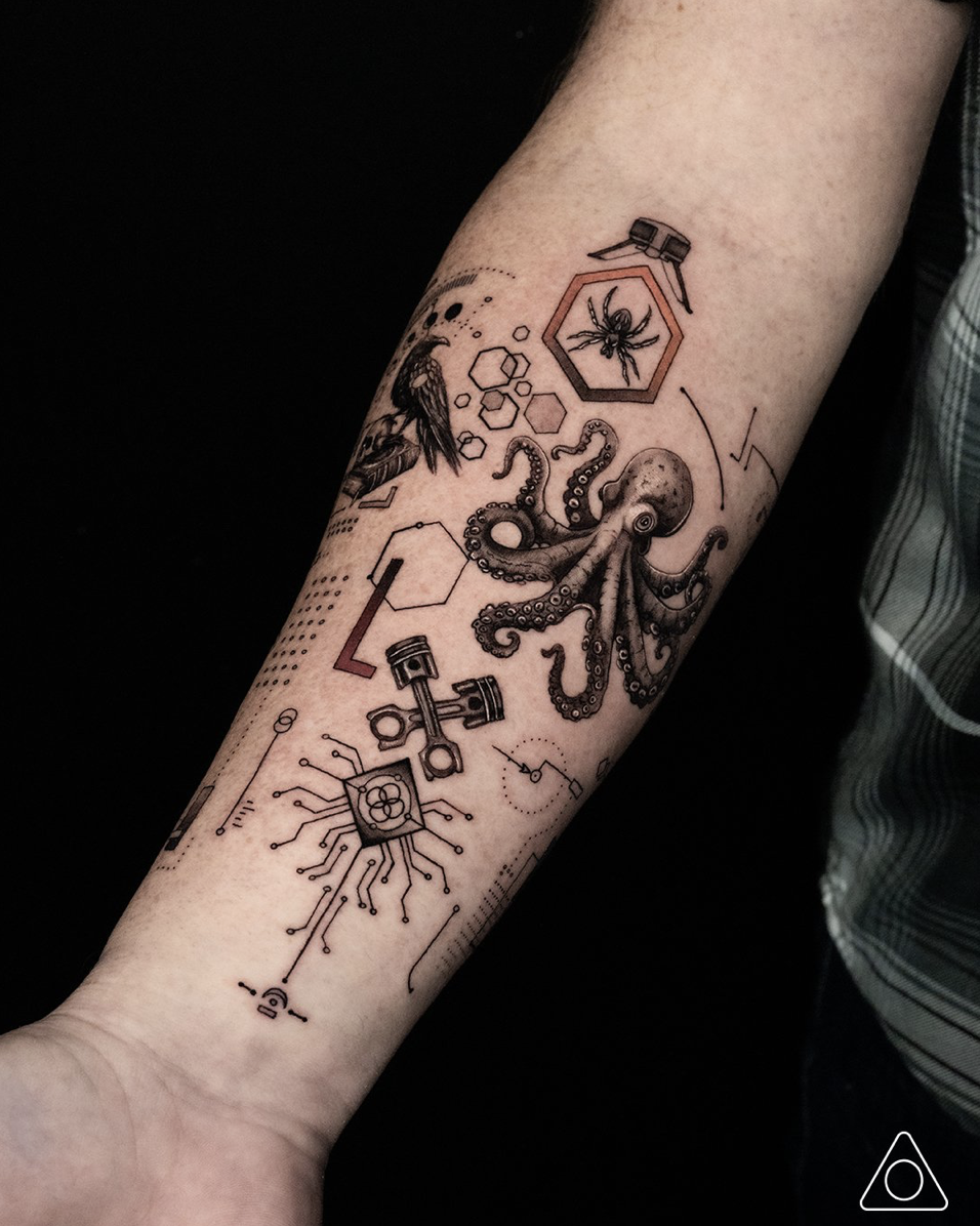 Tattoos Inspired by Music - Musician & Sound Engineer Tattoos by a ...