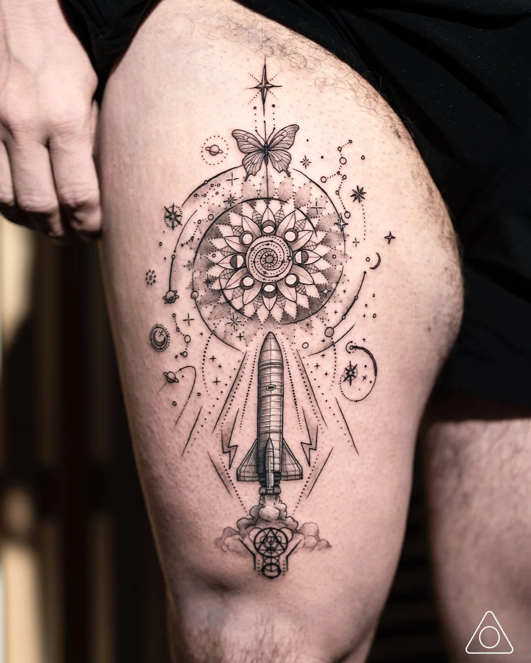 Sunflower Gate – Fine-Line Evolution Tattoo Art by 1MM Tattoo Artist in ...