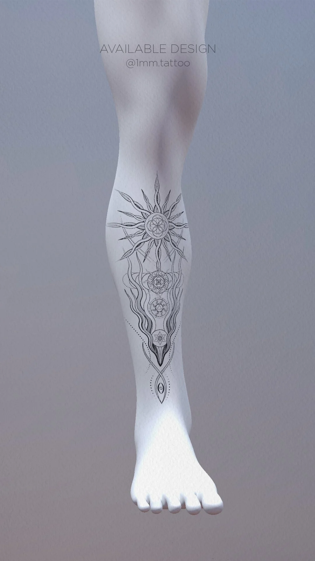 Rising Star Sacred Geometry Tattoo Art by Tattoo Artist in Los Angeles ...