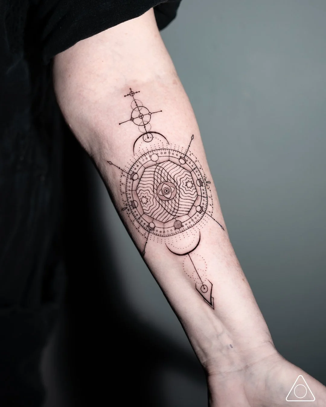 Sacred Alignment Tattoo – Albuquerque, New Mexico | Fine Line Tattoo ...