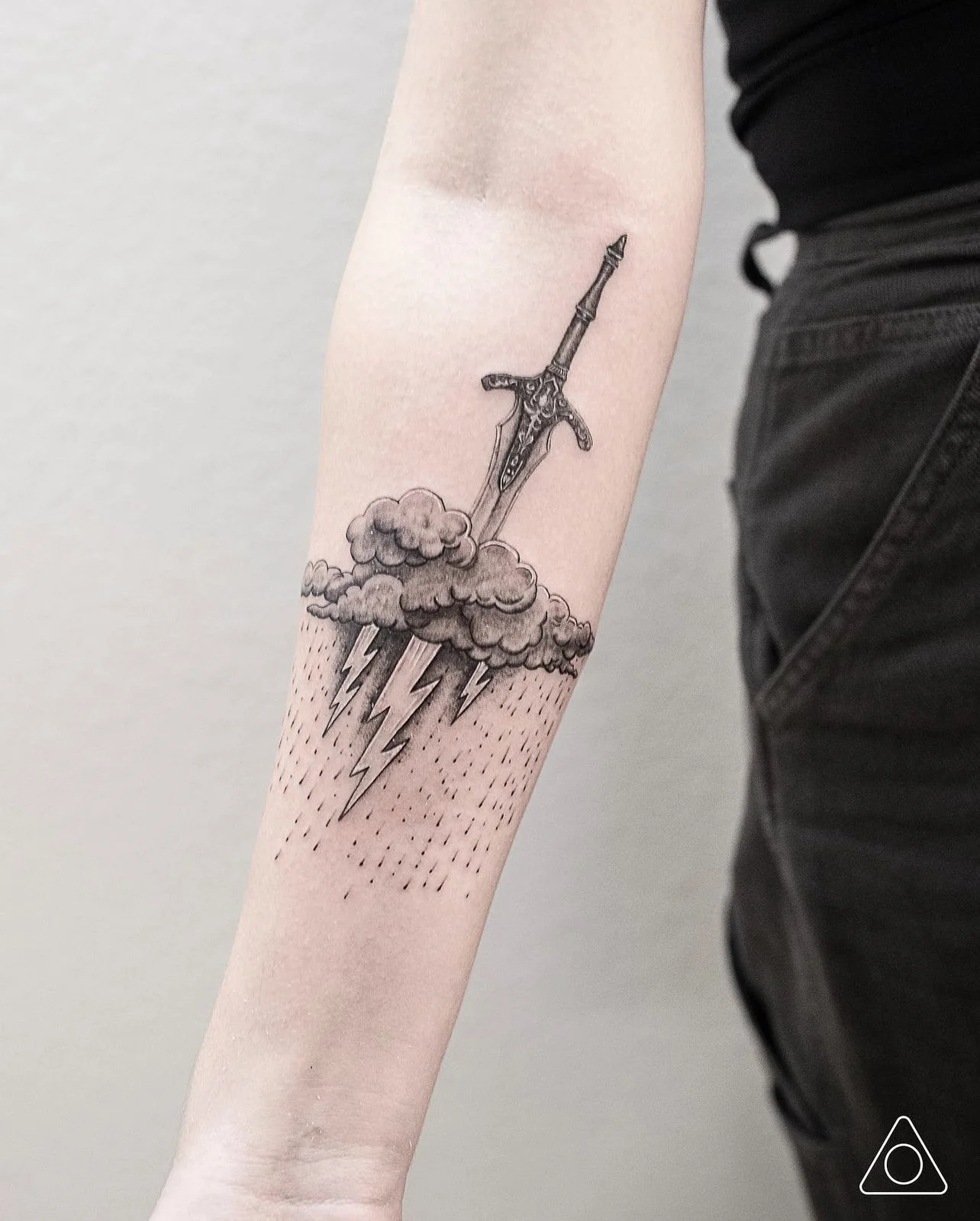 THE LIGHTNING SWORD — 1MM Tattoo Studio
