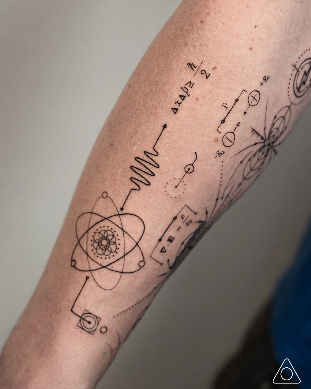 Eternal Formula – Scientific Tattoo Art by Fine Line Tattoo Artist in ...