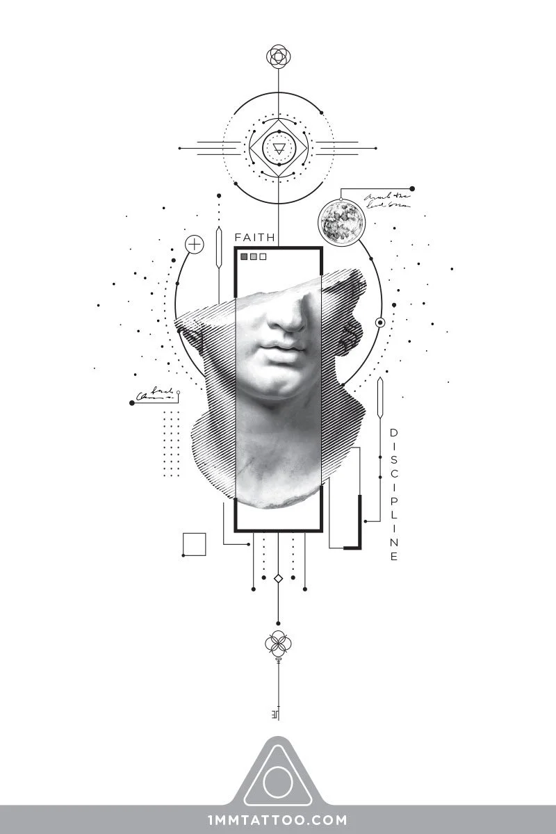 HALFTONE — 1MM Tattoo Studio