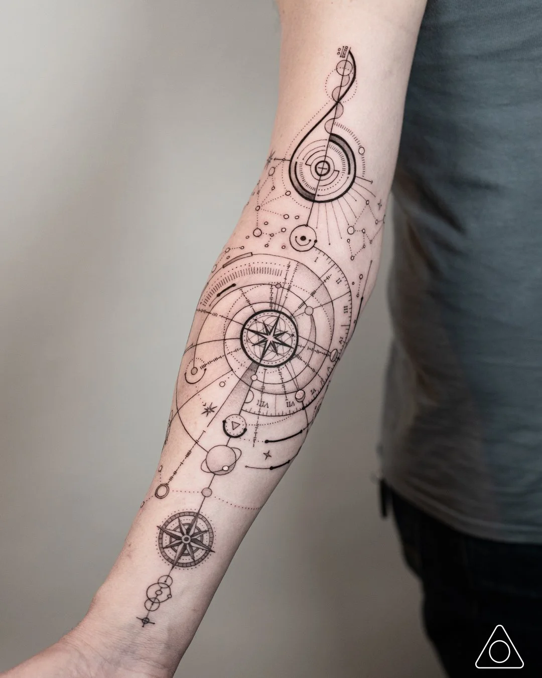Vortex Vessel Tattoo – Fine Line Geometric Tattoo Artist in Berkeley ...