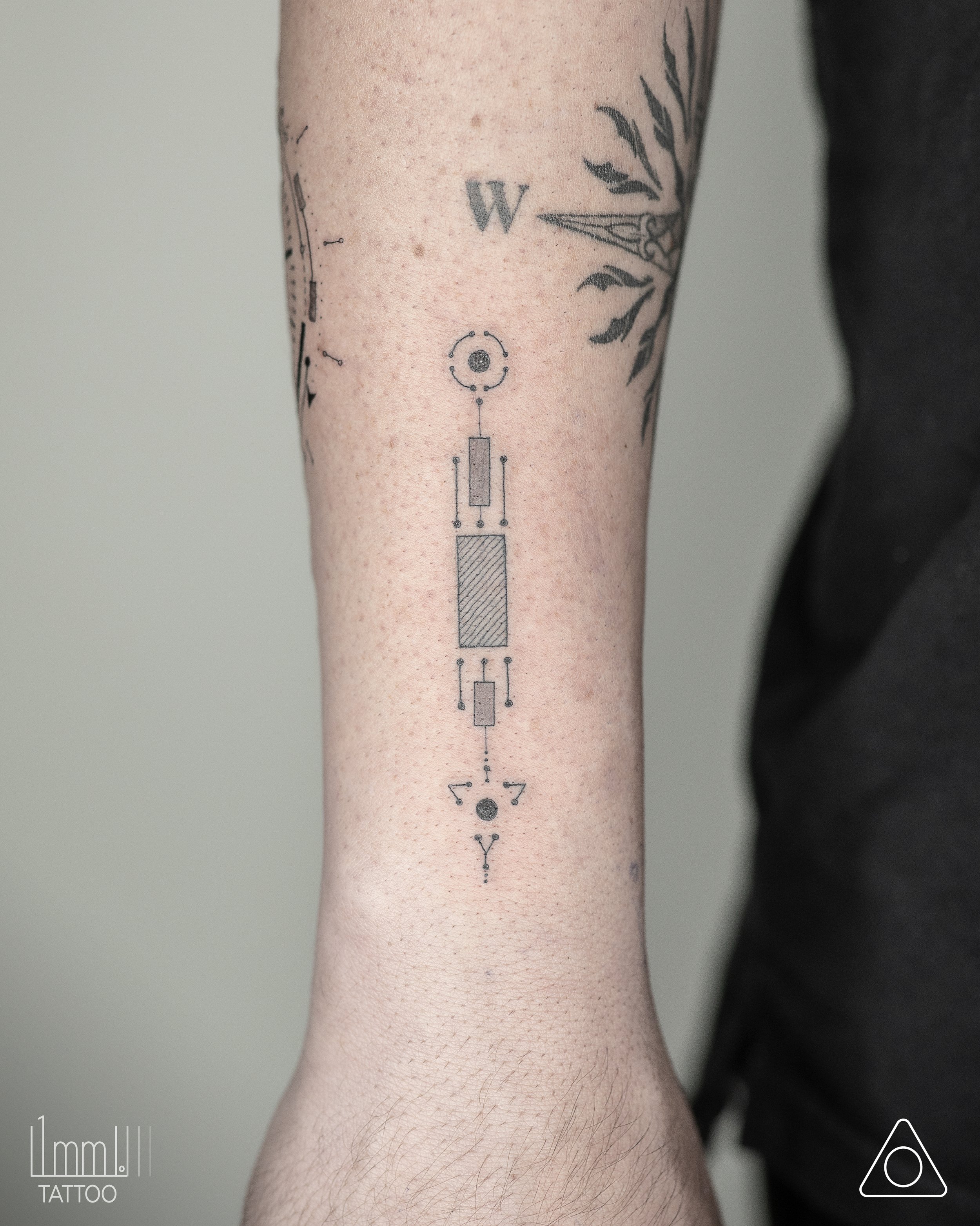 18 SCIENTIFIC TATTOOS BY 1MM STUDIO — 1MM Tattoo Studio