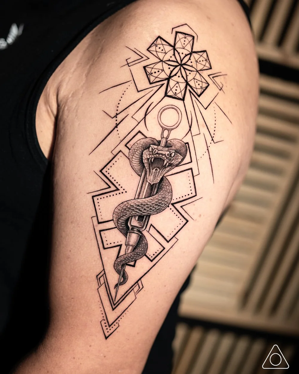 Necromancer Symbol Tattoo