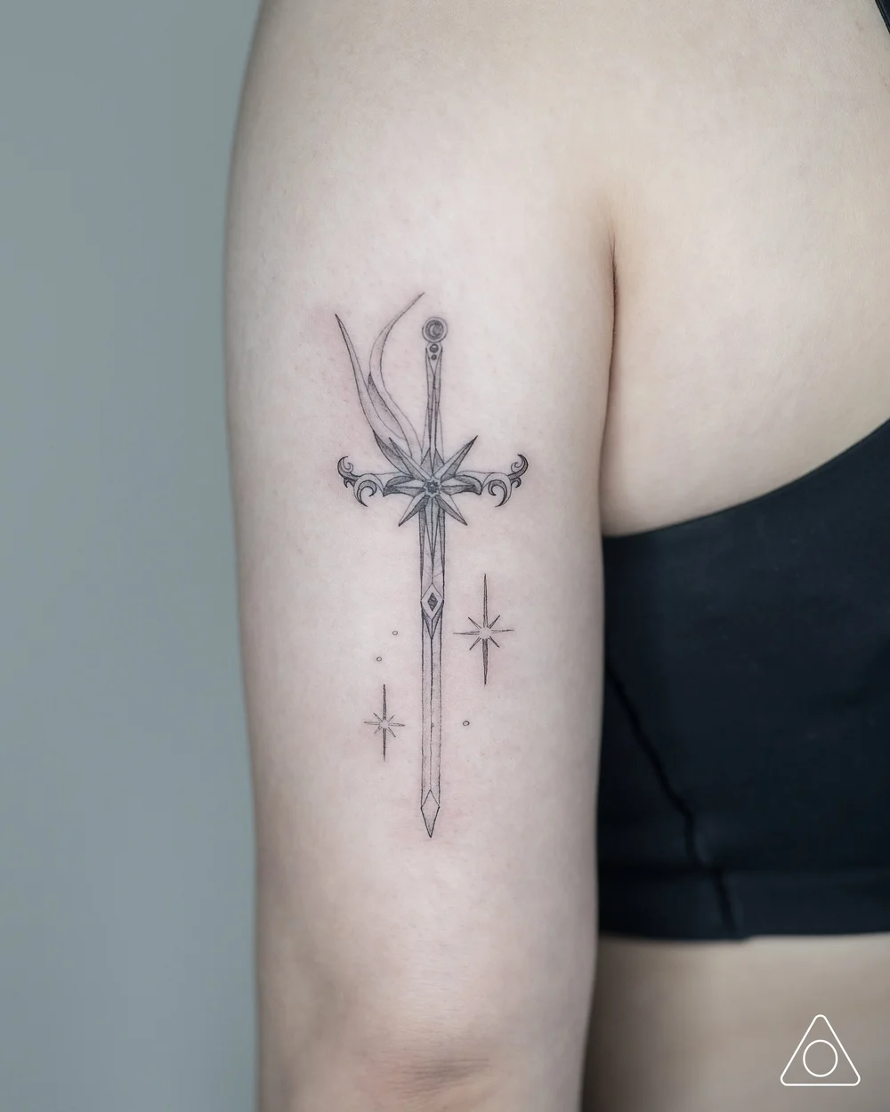 CELESTIAL SWORD — 1MM Tattoo Studio