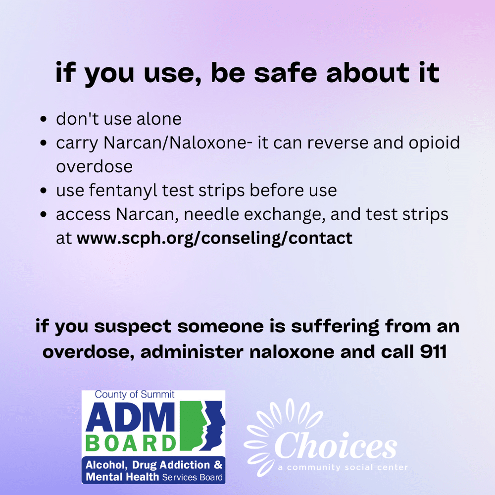 Overdose Awareness, Signs, and Prevention — Choices