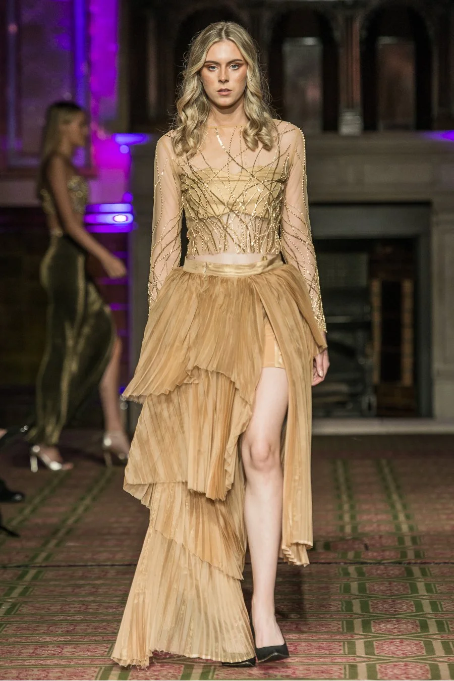 Wajahat Mirza SS23 Lilibet at London Fashion Week — WHYTT Magazine