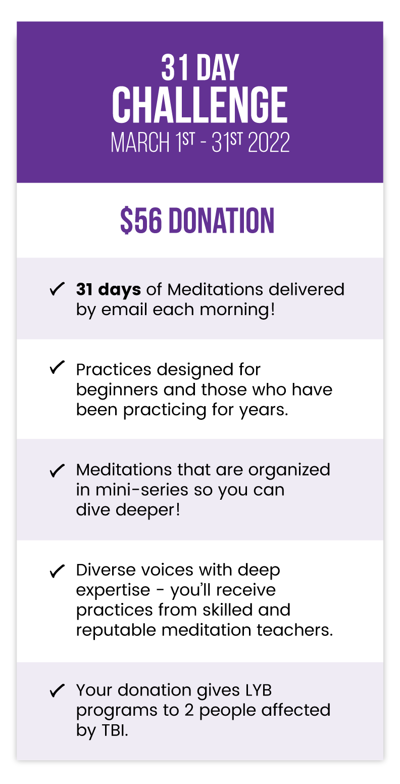 MindfulMarch 2022 — LoveYourBrain