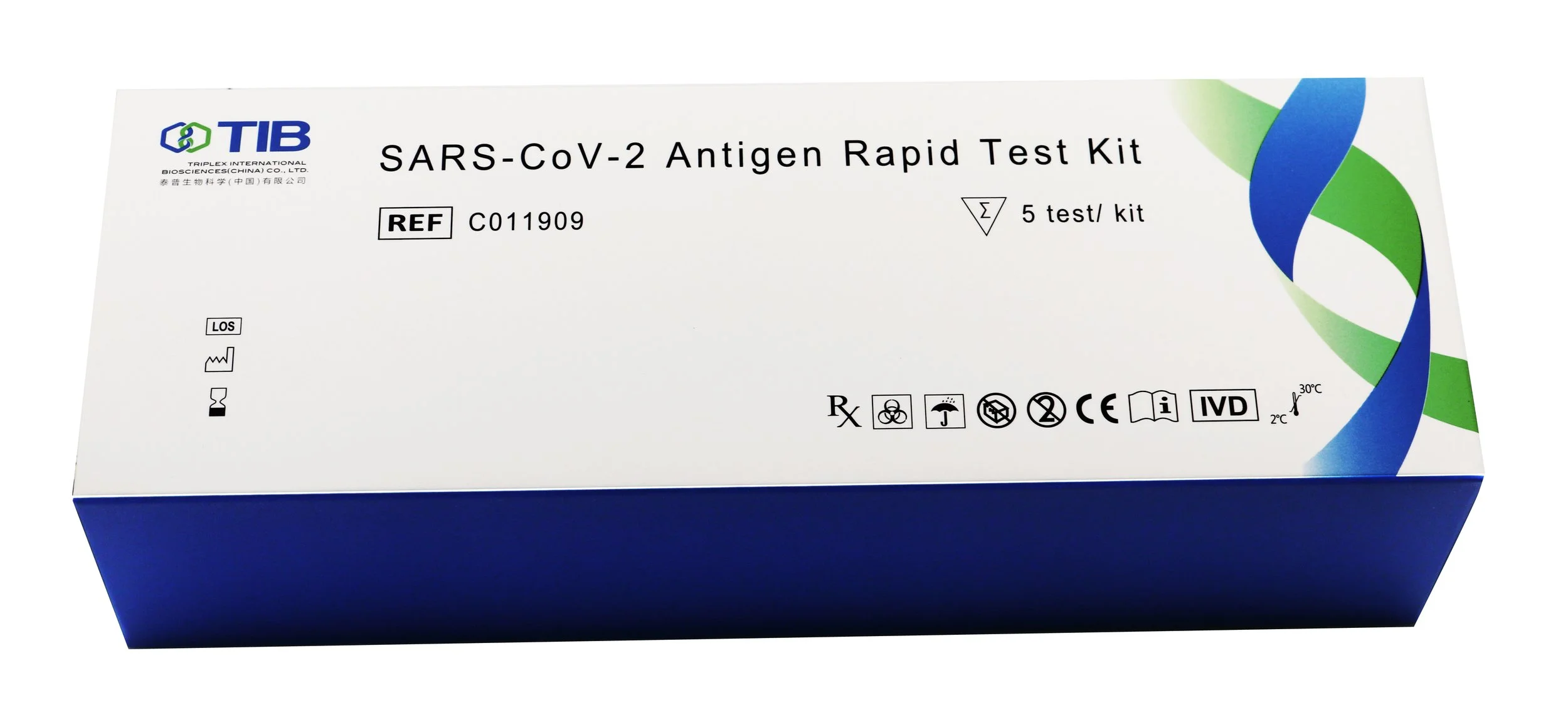 Triplex Antigen Rapid Test Kit 1 Test/Pack - Self-Test Home Use — Mare ...
