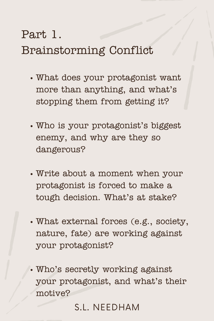 60 Prompts for Writing Plots Full of Page-Turning Tension | Susan Leigh ...