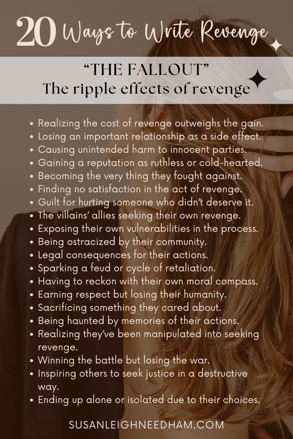 120 Revenge Story Ideas | Susan Leigh Needham