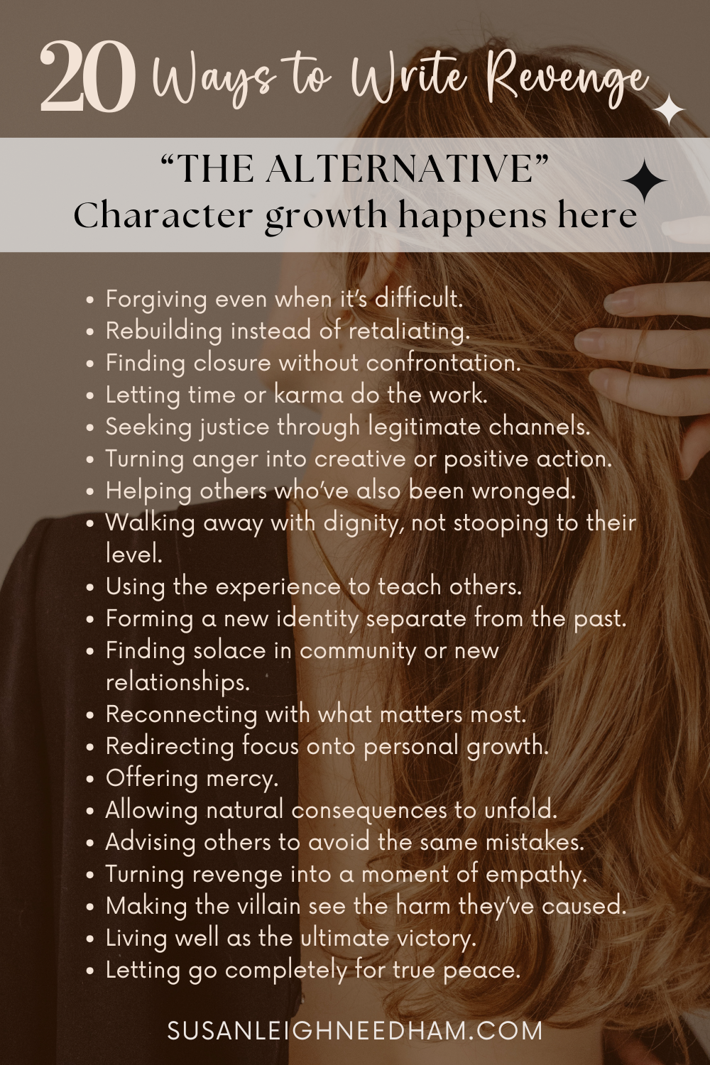 120 Revenge Story Ideas | Susan Leigh Needham