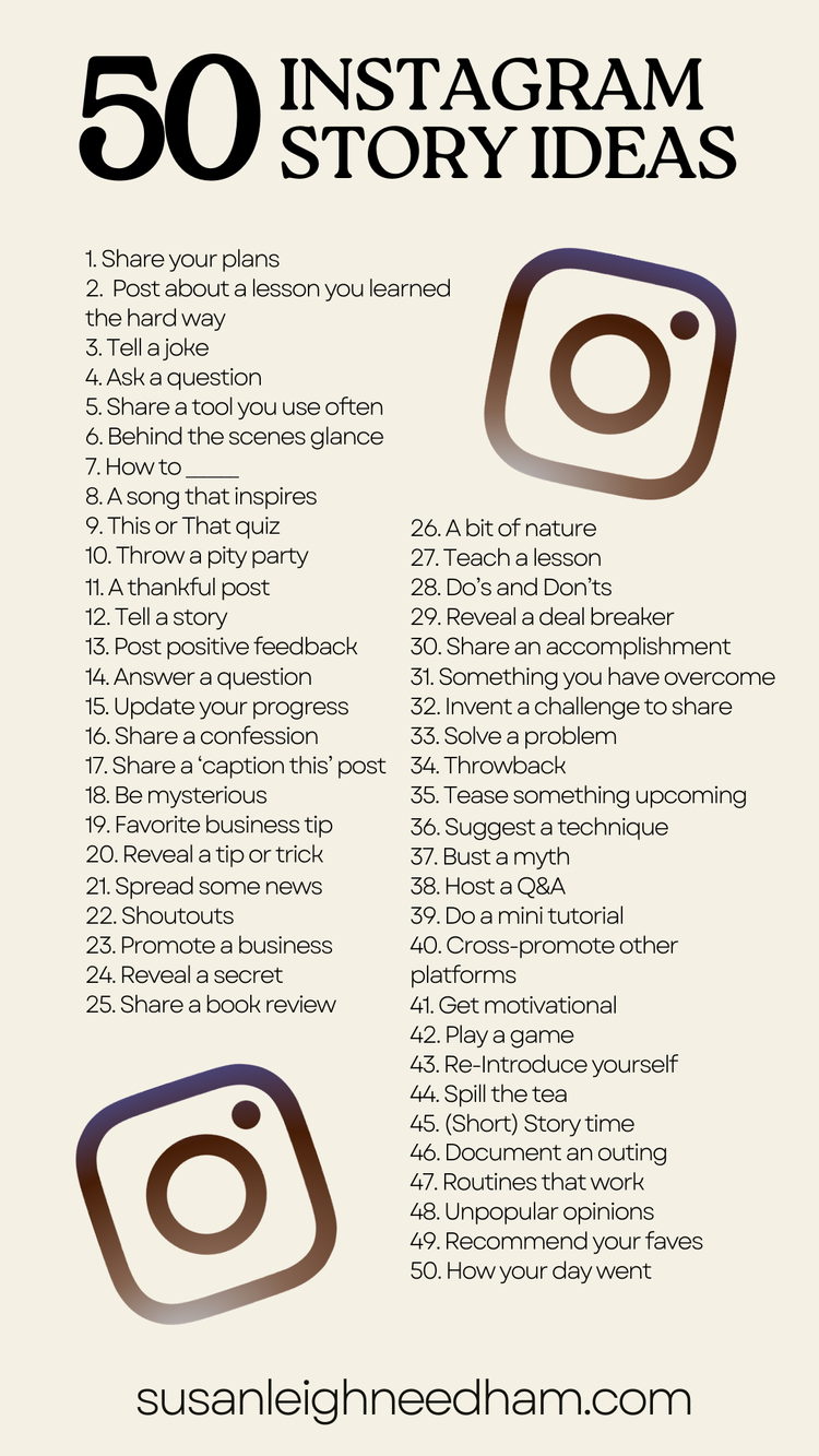 A Writer’s Guide to Instagram Stories | Susan Leigh Needham