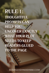 60 Prompts for Writing Plots Full of Page-Turning Tension | Susan Leigh ...