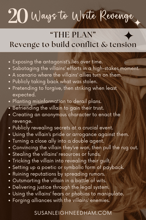 120 Revenge Story Ideas | Susan Leigh Needham