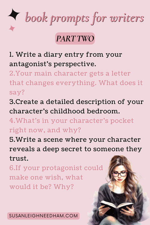 30 Prompts to Help Fiction Writers Find Their Voice | Susan Leigh Needham