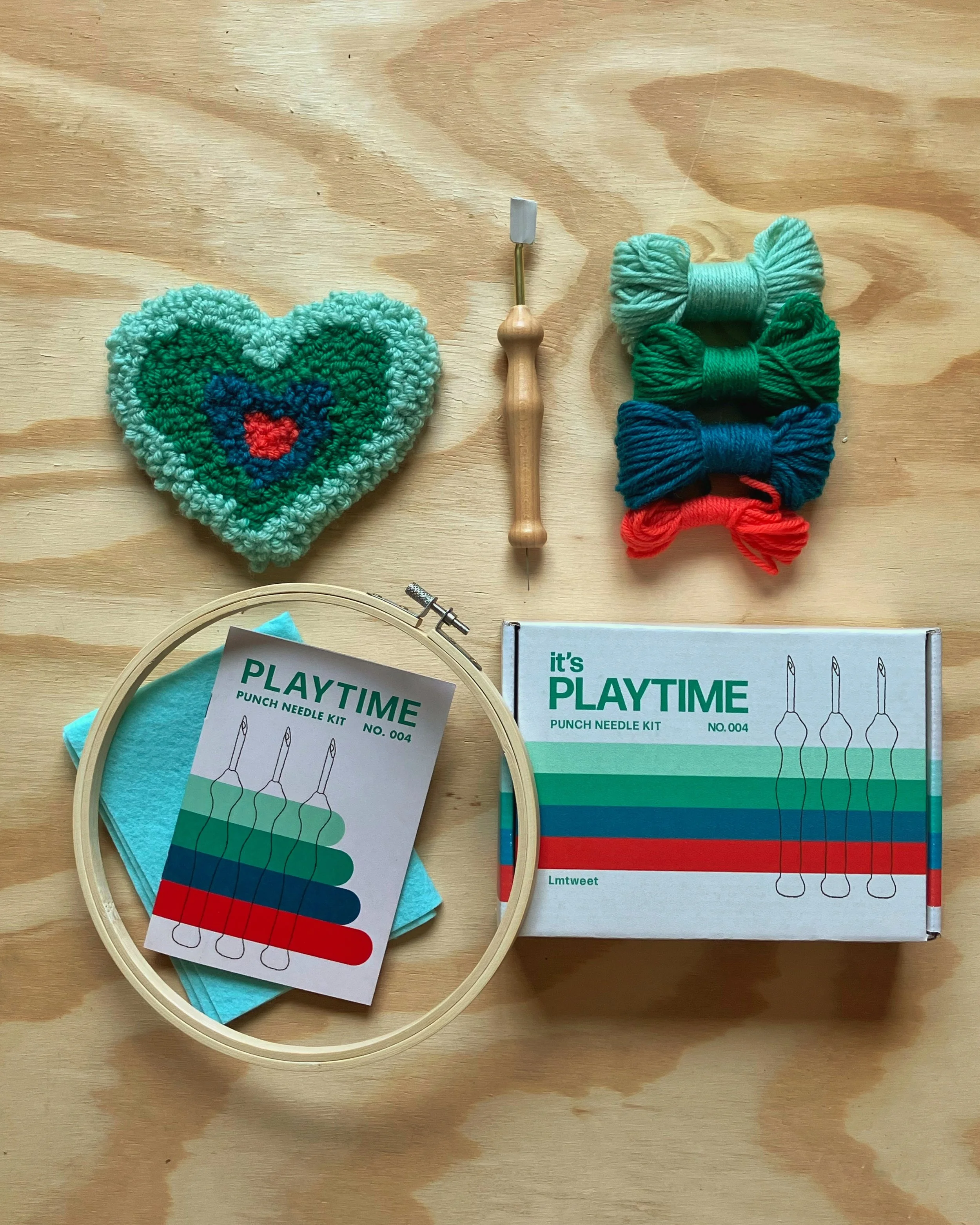 Egg Punch Needle Kit — LMTWEET | art & design