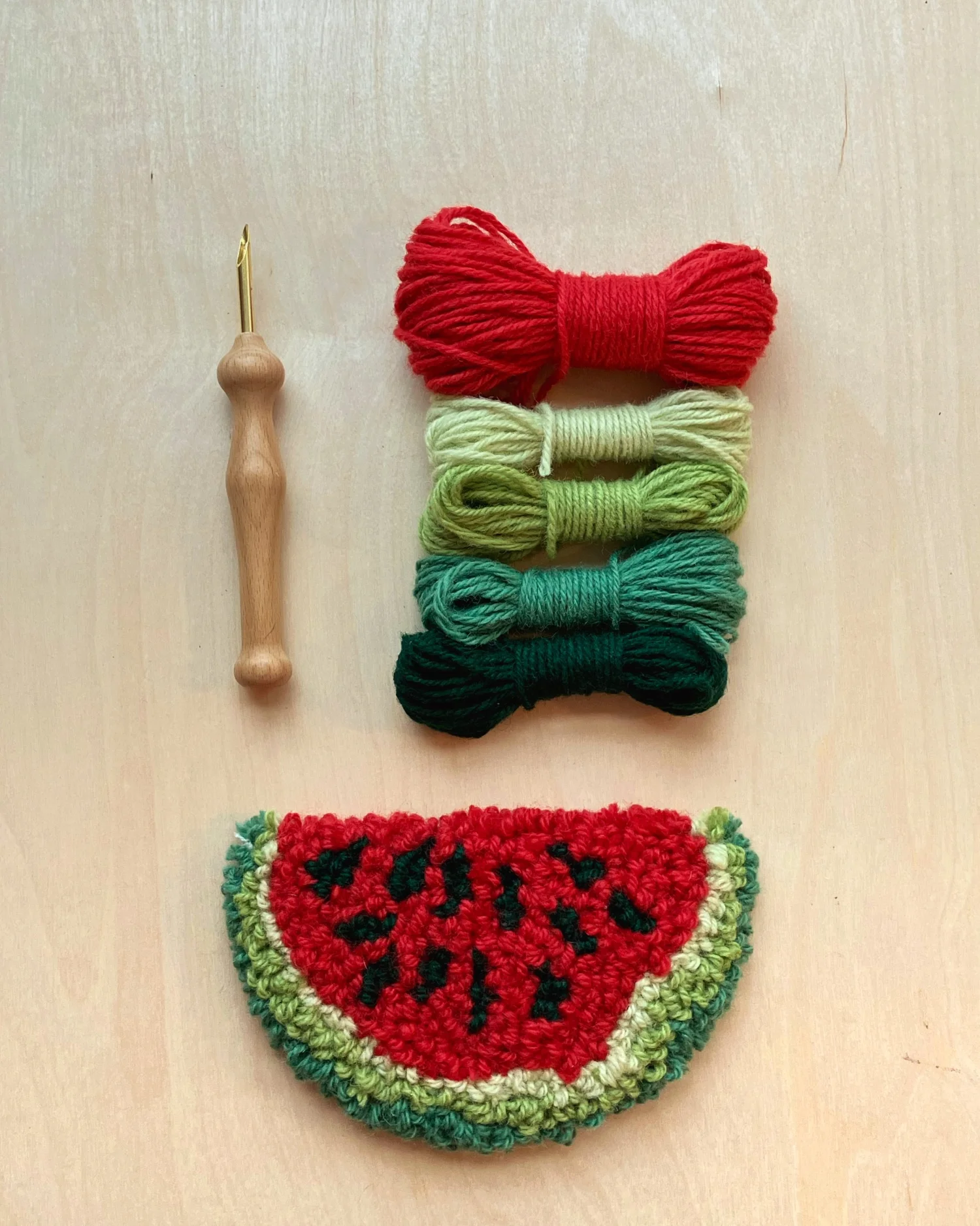 Egg Punch Needle Kit — LMTWEET | art & design