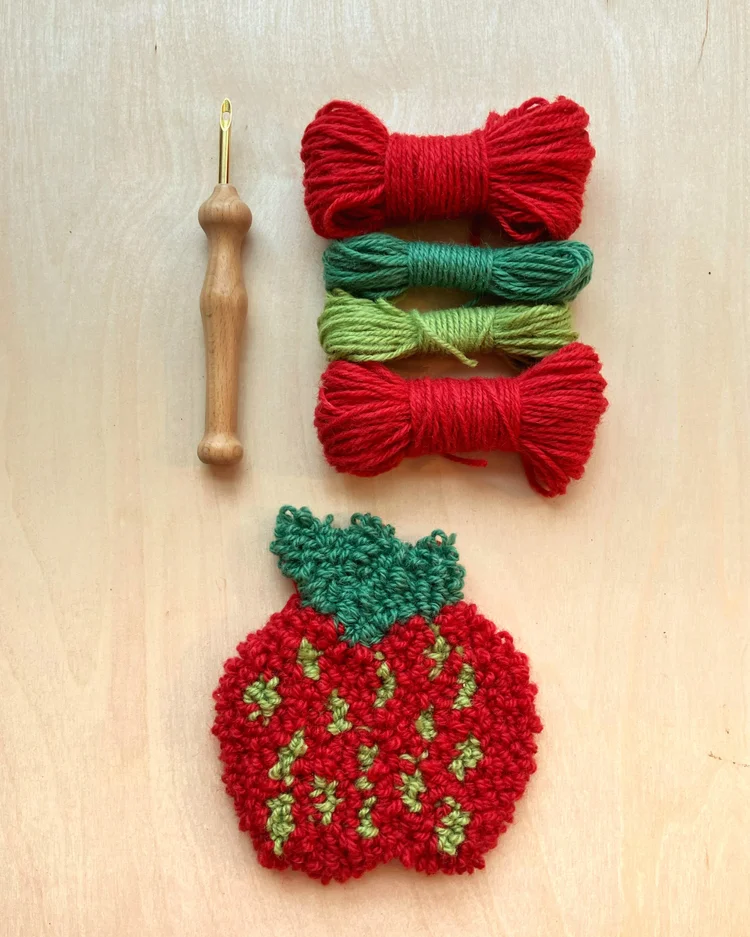 Rainbow Heart Punch Needle Kit — LMTWEET | art & design