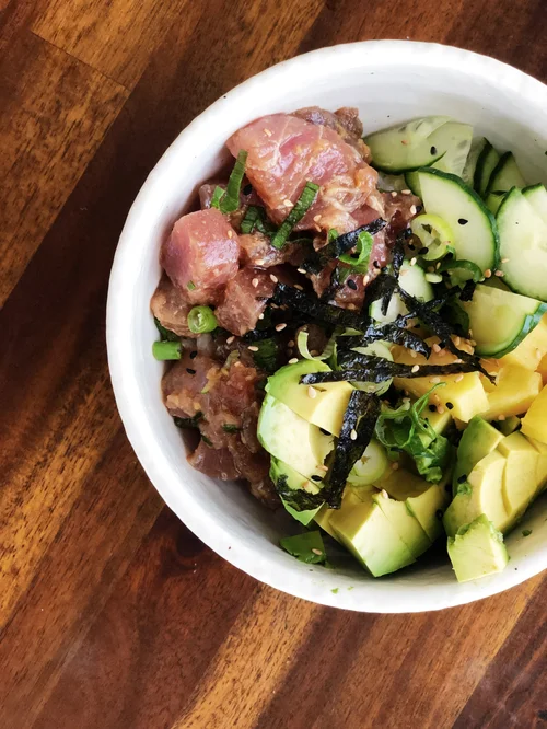 Tuna Poke Bowls — Mikaku