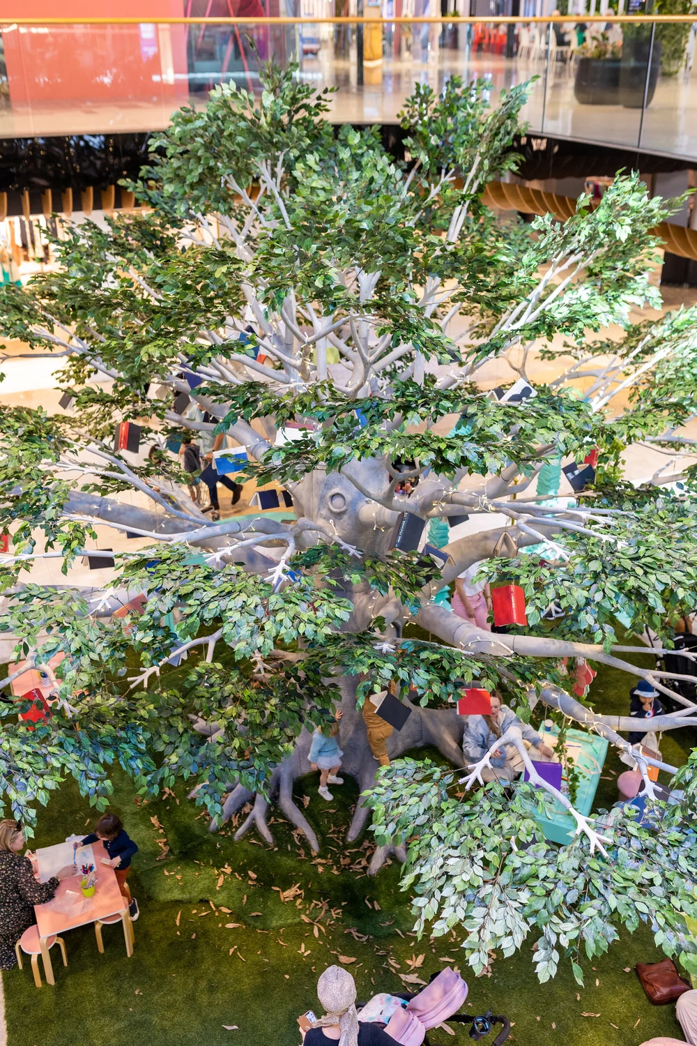 Giant 6m Handcrafted Artificial Fig Tree — Autumn Grove Events