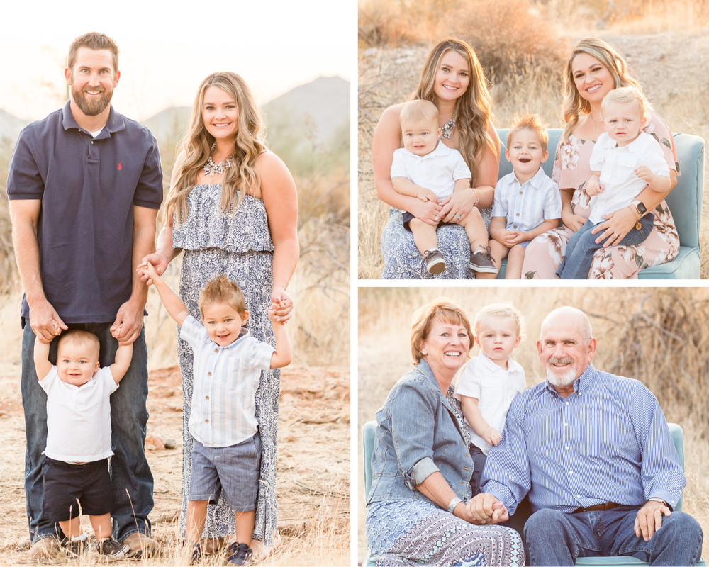 Mutchler Extended Family Photo Session — Arizona Maternity & Family ...