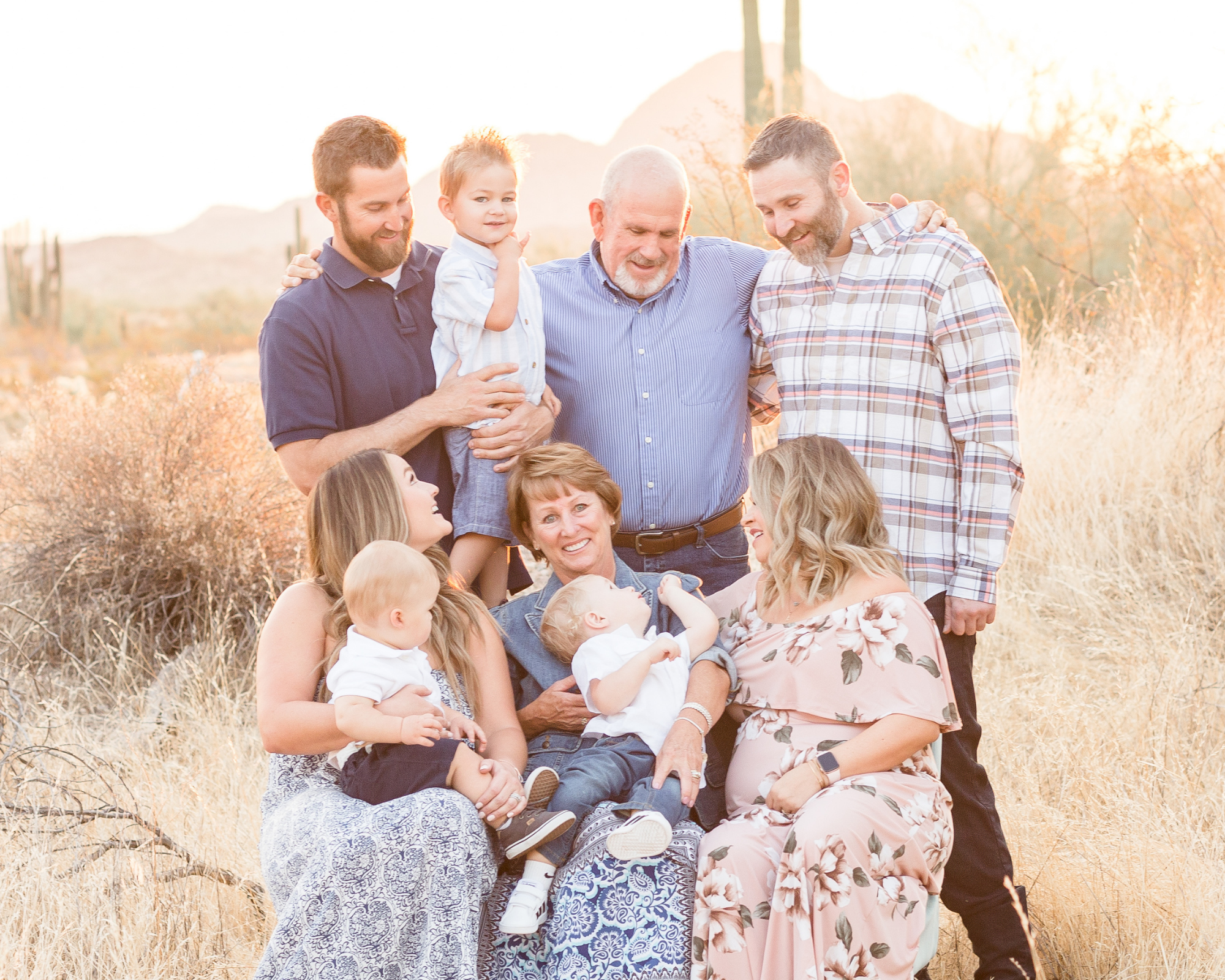 Mutchler Extended Family Photo Session — Arizona Maternity & Family ...
