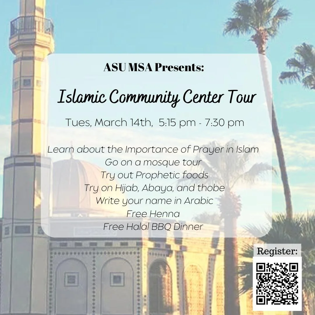 MSA-ASU - ICC Masjid Tour — Arizona Trade Network