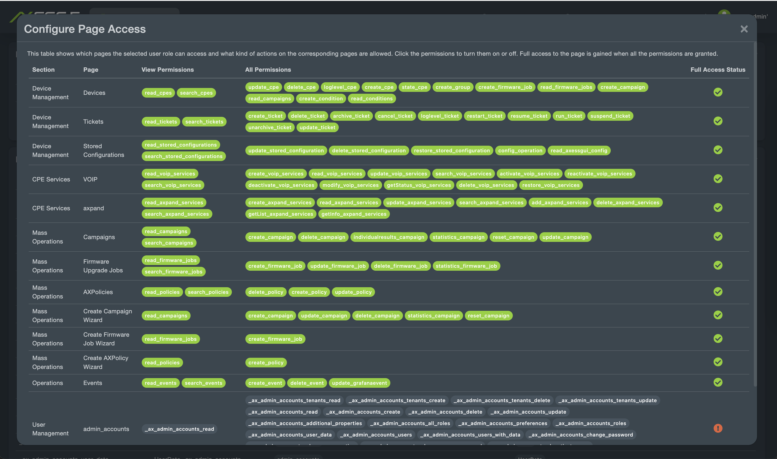 AXESS | ACS Server for USP / TR-069 Device Management | Axiros