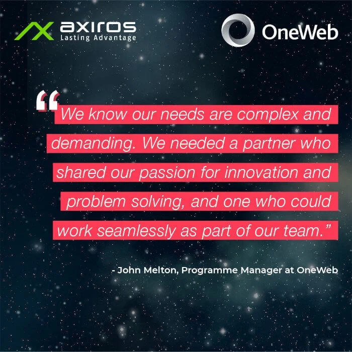 OneWeb Partners With Axiros For Management Of Critical Customer ...
