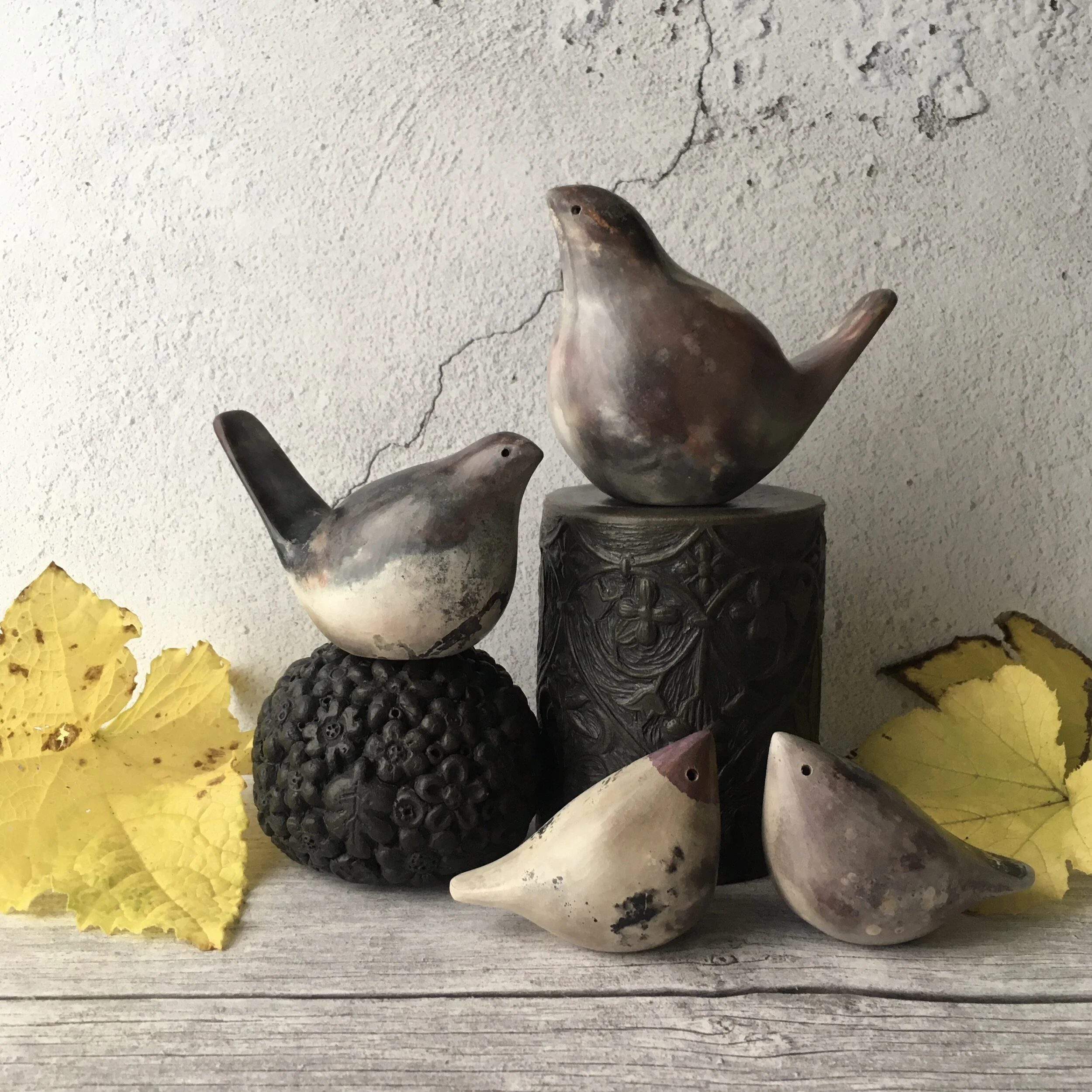 Smoke Fired Birds — Debbie Barber
