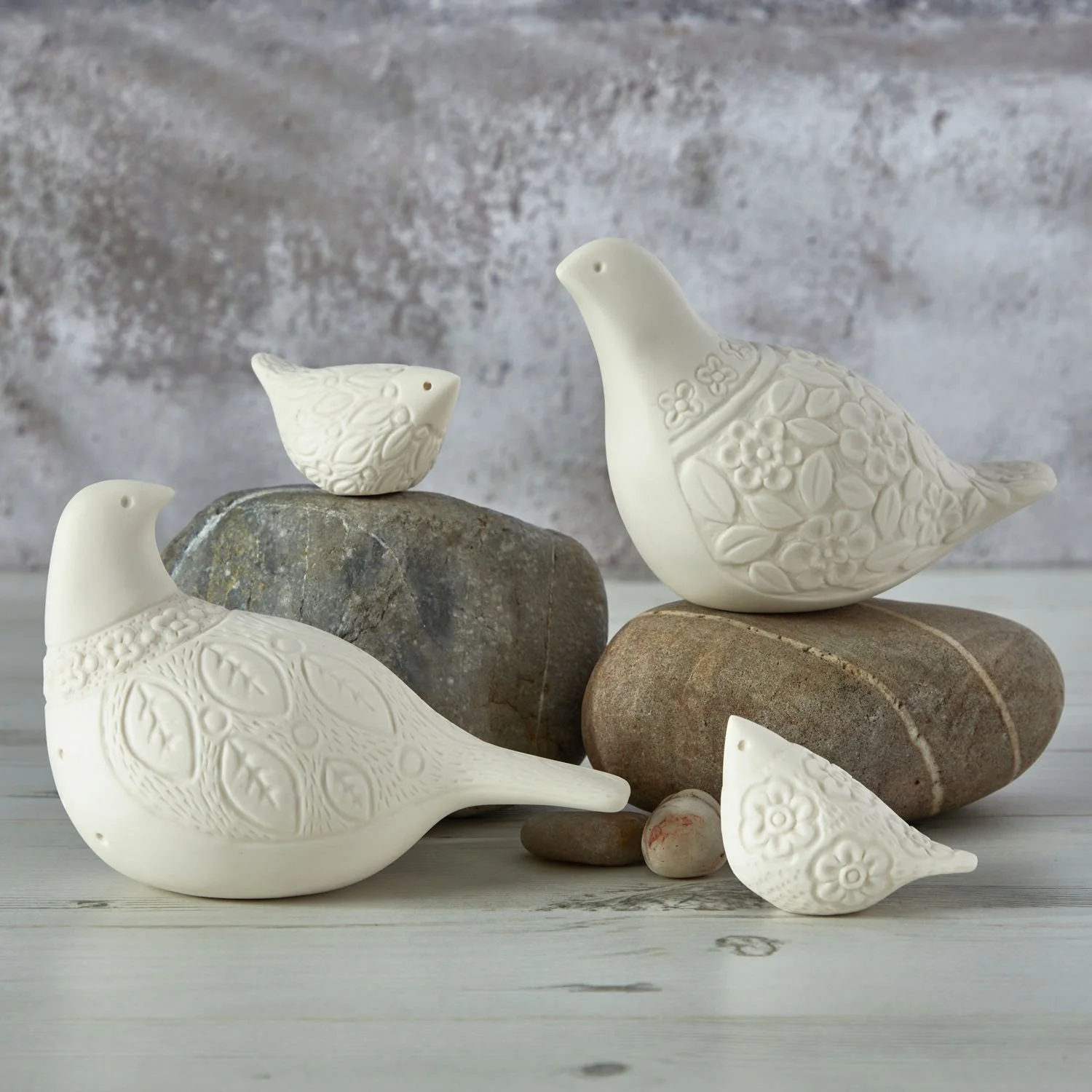 Gallery of new and current work, plates, vessels and bird forms ...
