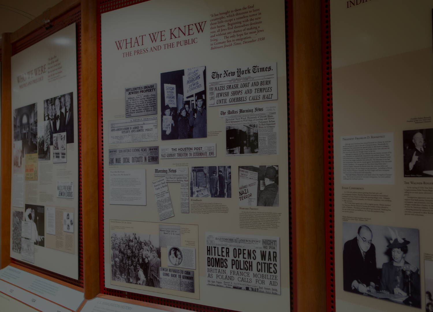 Exhibits — The Holocaust Memorial Museum of San Antonio