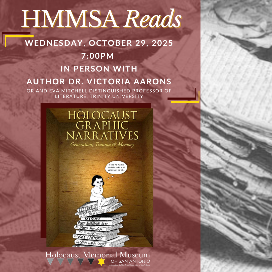 HMMSA Reads: "Holocaust Graphic Narratives: Generation, Trauma & Memory ...