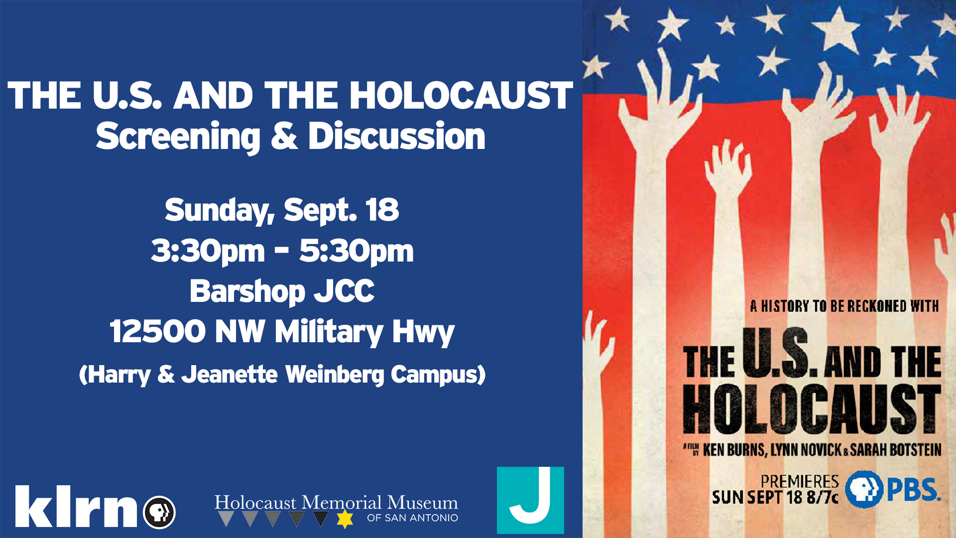 The U.S. and The Holocaust: Screening & Discussion — The Holocaust ...