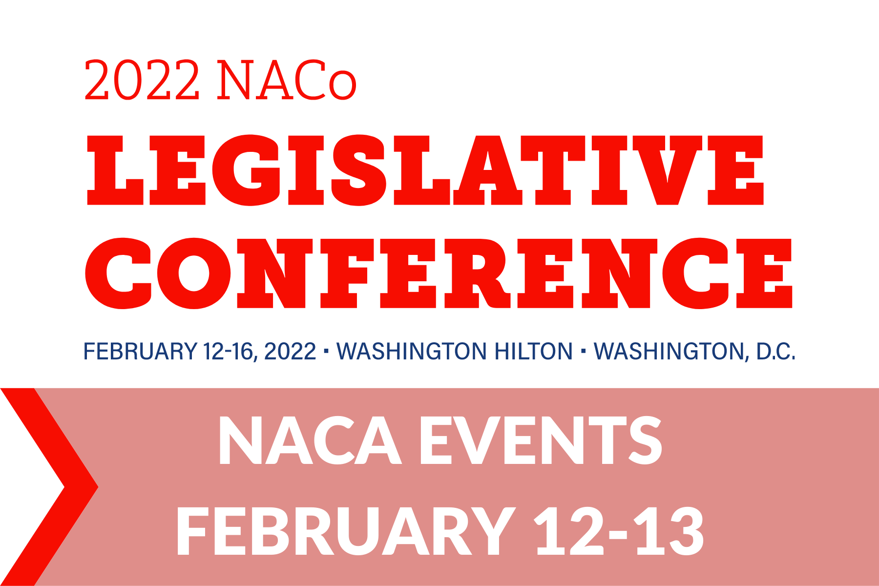 Events — National Association of County Administrators (NACA)