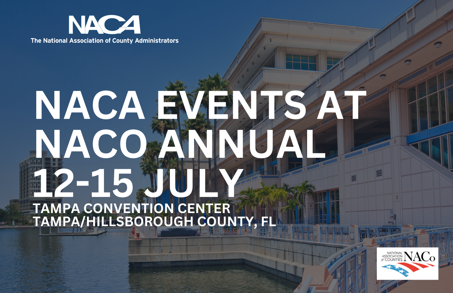 Events — National Association of County Administrators (NACA)