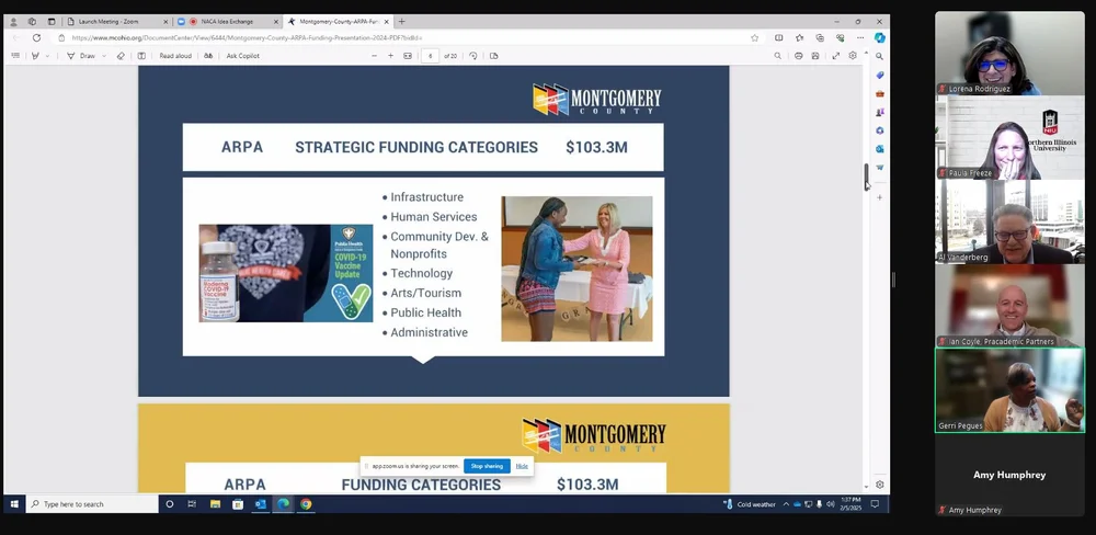 February 2025 NACA Virtual Idea Exchange: Navigating ARPA Funding — National Association of ...